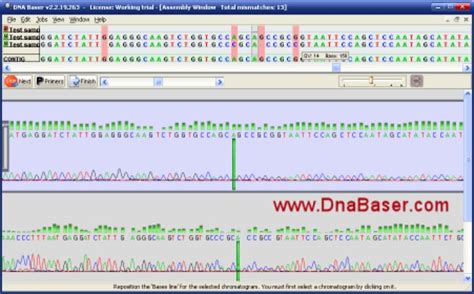 dna baser sequence assembler download and review