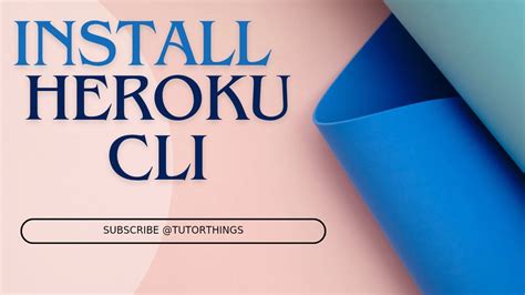 Heroku Cli Install Windows How To Install Heroku Cli In Windows Youtube