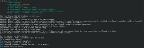 armitage metasploit in docker hamradio my