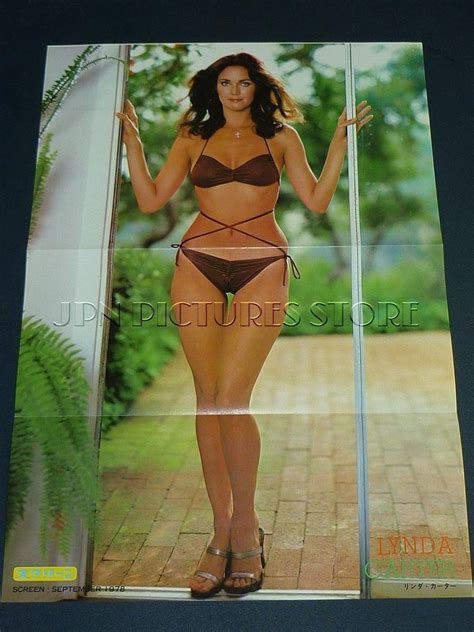 Lynda Carter In Bikini 1978 Jpn Pinup Poster 11x16 Wonder Woman Nir