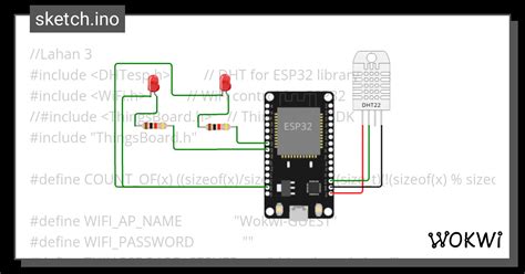 Monitoring Suhu Lahan 3 Wokwi Esp32 Stm32 Arduino Simulator