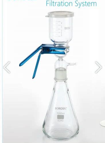 Borosilicate Glass Conical Filtration Flask For Chemical Laboratory