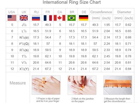 Как определить размер кольца . международные размеры. | Wedding rings ...