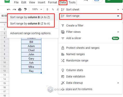 How To Sort Alphabetically In Google Sheets Ways