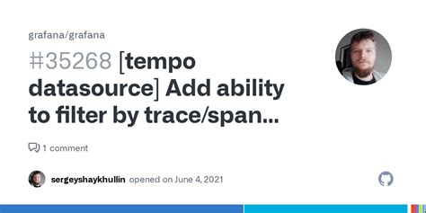Tempo Datasource Add Ability To Filter By Tracespan Ids · Issue