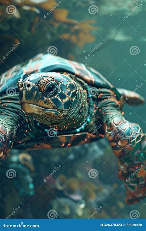 Mayan Civilization Inspired Robotics Featuring A Sea Turtle With Brain Computer Interfaces In