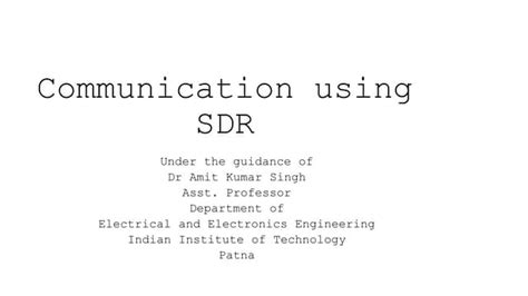Qpsk Qam And Fm Modulation By Sdrbtppptx