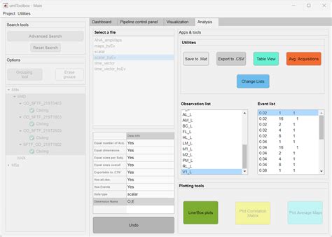 Umit Umit Is A Toolbox Dedicated To The Analysis And Management Of Mesoscale Imaging Datasets