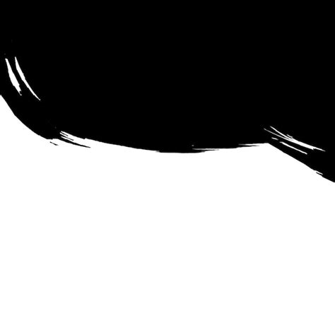 Premium Vector Abstract Grunge Paint Brush Stroke Shape