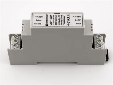 DIM NDIN LED Dimmer Negative Low Side Output Push Switch Controlled PWM V V A Low