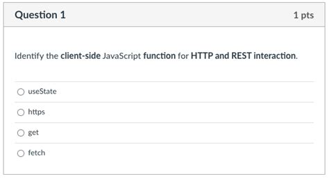 Solved Question Pts A JavaScript Promise Reduces Chegg