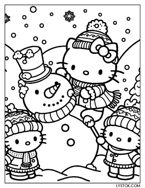 30 Δωρεάν Εκτυπώσιμες Σελίδες Ζωγραφική Hello Kitty Φύλλα και Εικόνες για Ενήλικεσ και Παιδιά