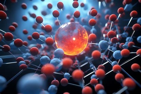 Premium Ai Image Nanoparticle Dynamics