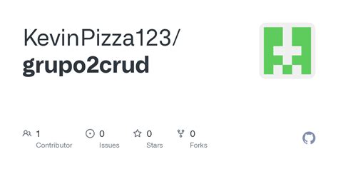 GitHub KevinPizza123 Grupo2crud