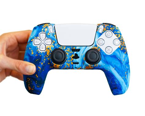 Fusion Proflex® Blue Ocean Ps5 Silicone Controller Cover Case Vgf Gamers