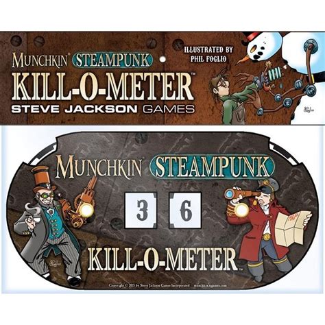 Munchkin Steampunk Kill O Meter Gamerholic