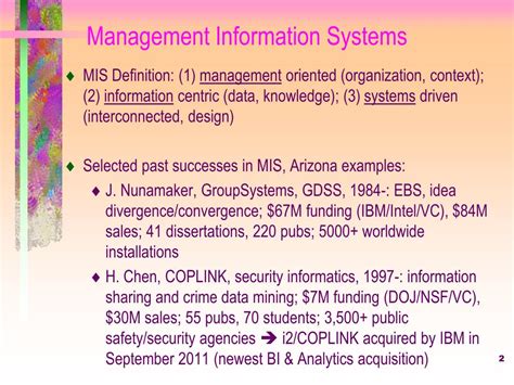 PPT MIS Program Overview PowerPoint Presentation Free Download ID 981484