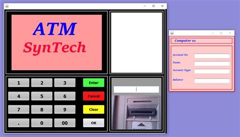 Syntech Atm System Using Web Service And Mysql Database