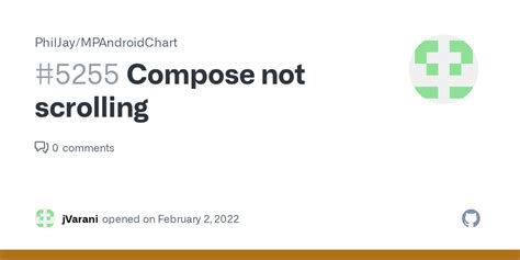 Compose Not Scrolling Issue 5255 PhilJay MPAndroidChart GitHub