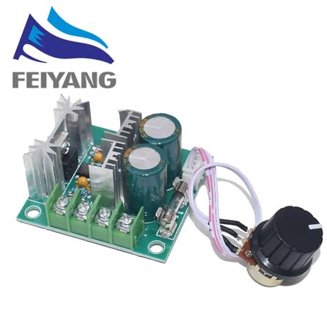 Pcs Dc V V A Dc Motor Speed Controller Stepless Speed Regulation Pulse Width Pwm Dc V