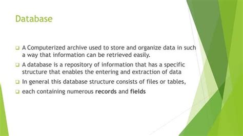 Gen Bank Databases Pptx Databases Computer Software And Applications