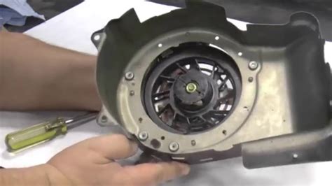 Briggs & Stratton Recoil Starter Service - YouTube