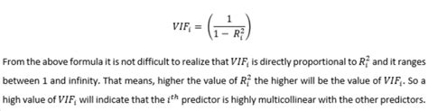 Does VIF Measure MultiCollinearity