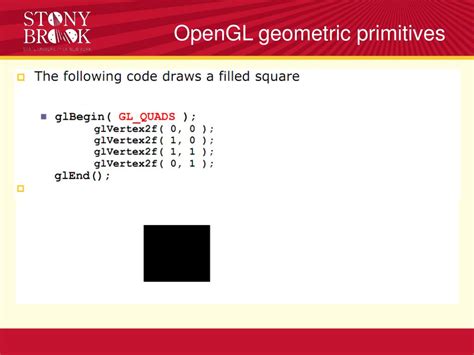 PPT CSE328 Computer Graphics OpenGL Tutorial PowerPoint Presentation ID 3223098