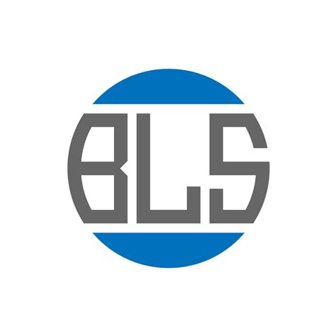 Diseño De Logotipo De Letra Bls Sobre Fondo Blanco Concepto De