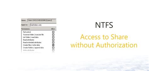 ntfs users can see folders without read permissions directory faq