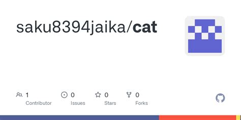 GitHub Saku8394jaika Cat