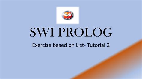 How To Create A List In Prolog And Exercise Based On List Tutorial 2 Youtube