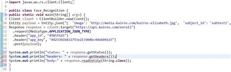 [java] i m getting this error when trying to do an request but