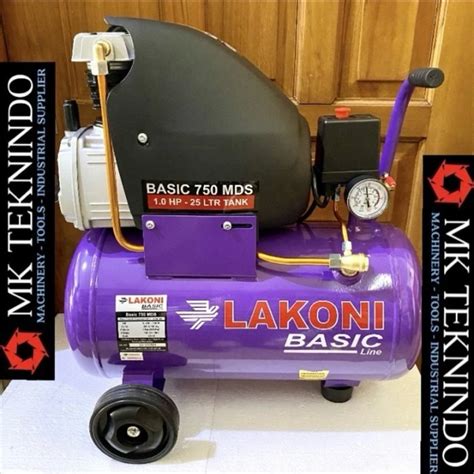 Jual Kompresor Angin Lakoni Basic 750 1hp 25liter Compressor 25l Shopee Indonesia