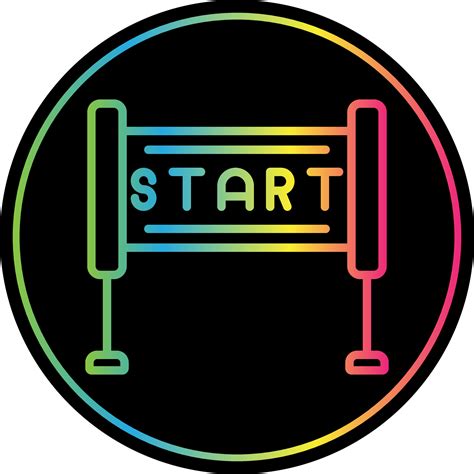 Race Start Vector Icon Design 15696076 Vector Art At Vecteezy