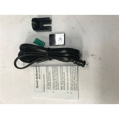 Directed Electronics 8620a Blue Led Valet Switch Assembly For 5x10 Only