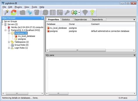 Creating A Local Database