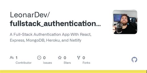 Github Leonardevfullstackauthenticationsystem A Full Stack Authentication App With React