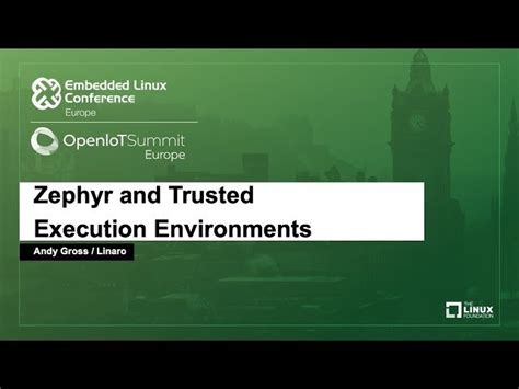 Free Video Zephyr And Trusted Execution Environments For