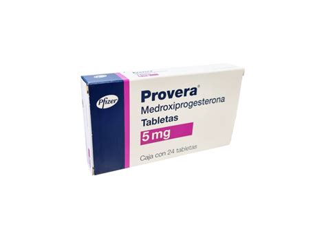 Provera 5 Mg 24 Tabletas
