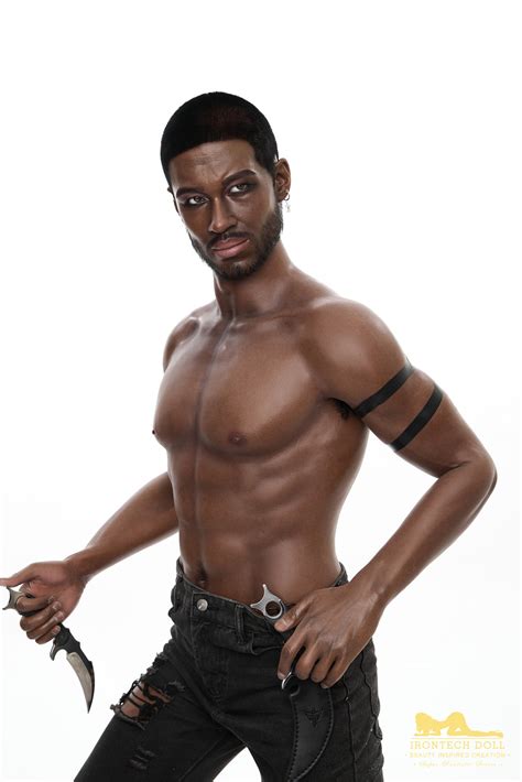 Jack 176cm Hot Black Men Male Sex Doll Irontech Doll Sex N Dolls