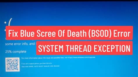 Solución Bsod System Thread Exception Not Handled En Windows 10 Mundowin