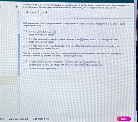 Solved Determine Whether The Following Function Is A Chegg