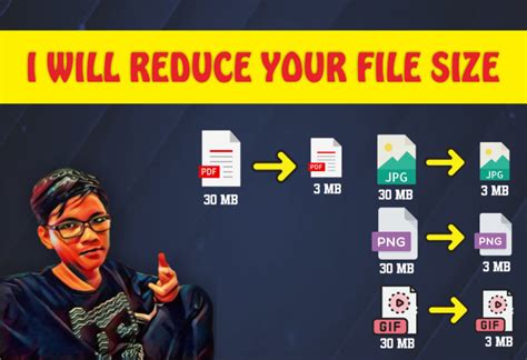 Reduce And Compress Your Pdf Jpeg Png Gif File Size By Fzreborn Fiverr