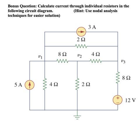 Solved Calculate Current Through Individual Resistors In The