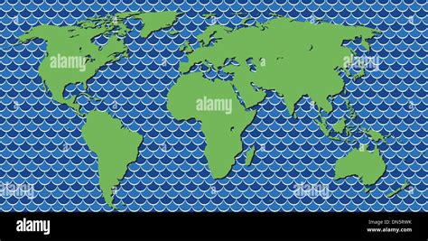 Abstract World Map Stock Vector Image Art Alamy