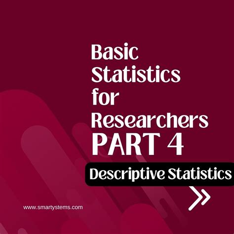 Learn Statistics Part 4