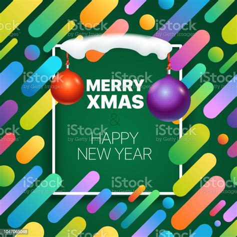 메리 크리스마스 그리고 새 해 복 많이 받으세요입니다 벡터 인사말 카드 0명에 대한 스톡 벡터 아트 및 기타 이미지 0명 3차원 형태 겨울 Istock