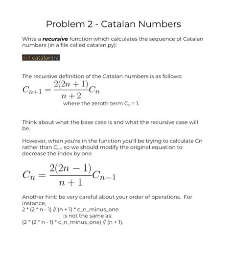 Solved For Any Part That Requires Recursion If You Do Not