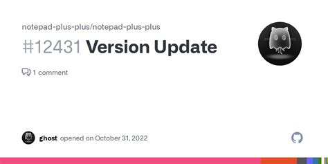 Version Update · Issue 12431 · Notepad Plus Plusnotepad Plus Plus · Github
